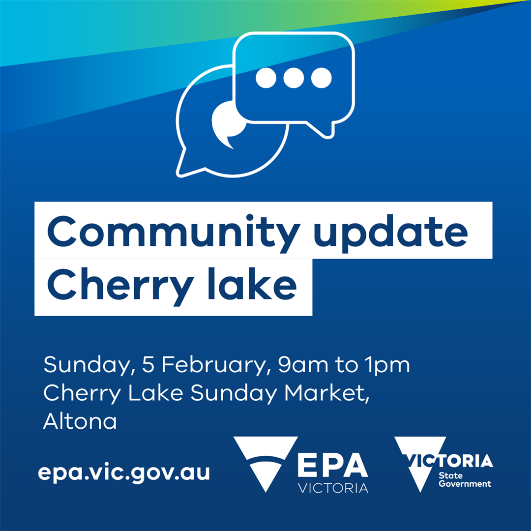 EPA Community Update Event Visit Hobsons Bay